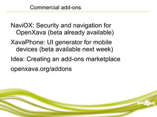 OpenXava: Rapid Development for Business Applications | ODP