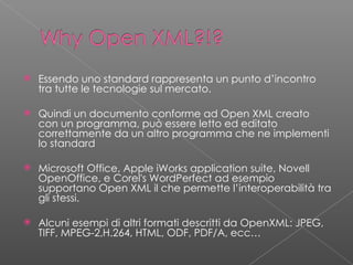 Open xml | PPT