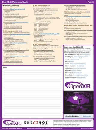 OpenXR 1.0 Reference Guide | PDF