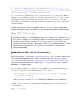 OpenZeppelin Audit of Origin Dollar (OUSD) | PDF | Stocks and Bonds ...