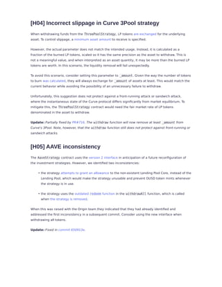 OpenZeppelin Audit of Origin Dollar (OUSD) | PDF | Stocks and Bonds ...