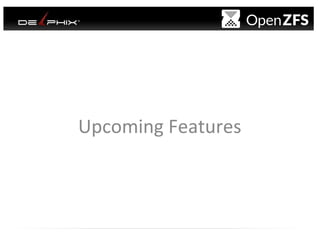 OpenZFS - ZFS for everyone | PPT
