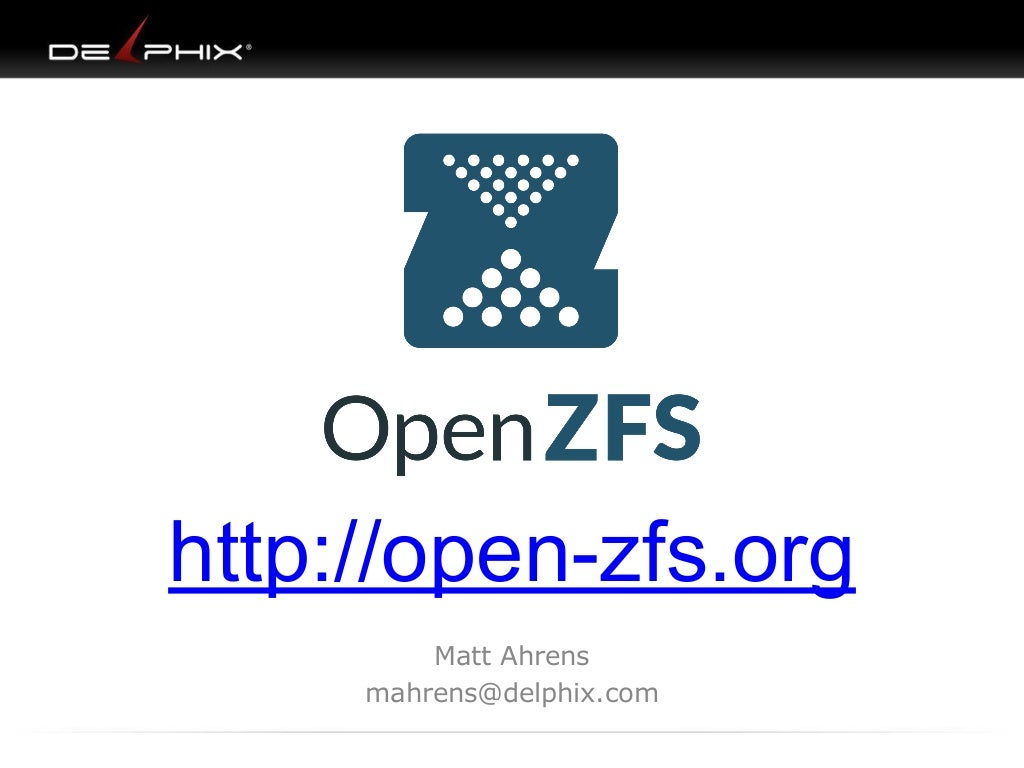 Openzfs draid - noredcenters
