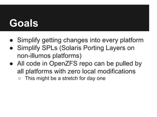 OpenZFS code repository | PPT