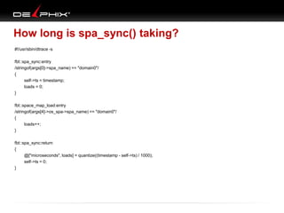 OpenZFS data-driven performance | PPTX