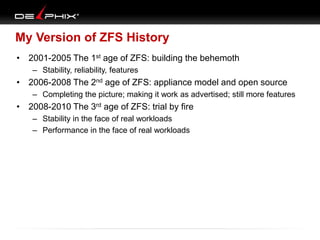 OpenZFS data-driven performance | PPTX
