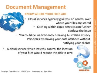 Oper8 document management solution v2.0 | PPTX