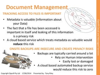 Oper8 document management solution v2.0 | PPTX