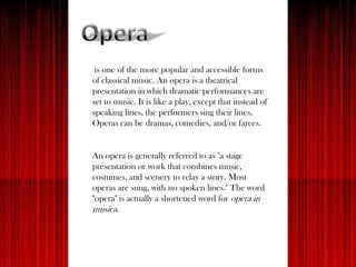 Opera | PPSX