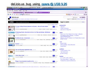 Opera bug | ODP | Browsers | Computer Software and Applications