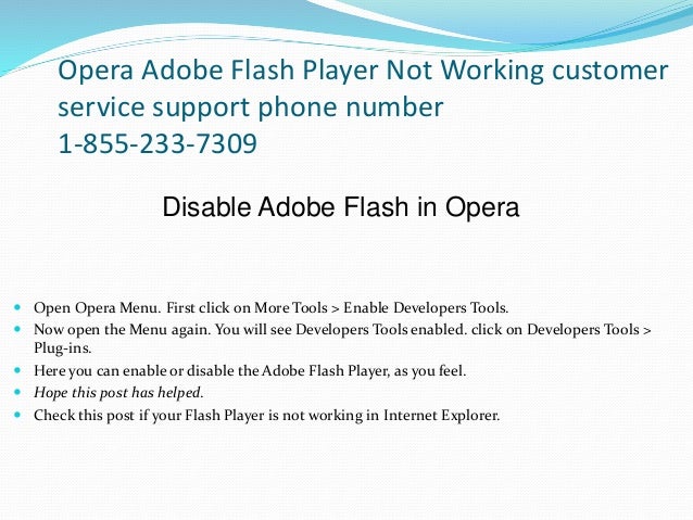 Shockwave player not working - tclasopa