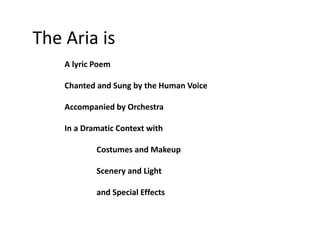 Opera as literature | PPTX