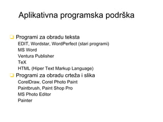 Operacijski Sustavi - Osnove | PPT