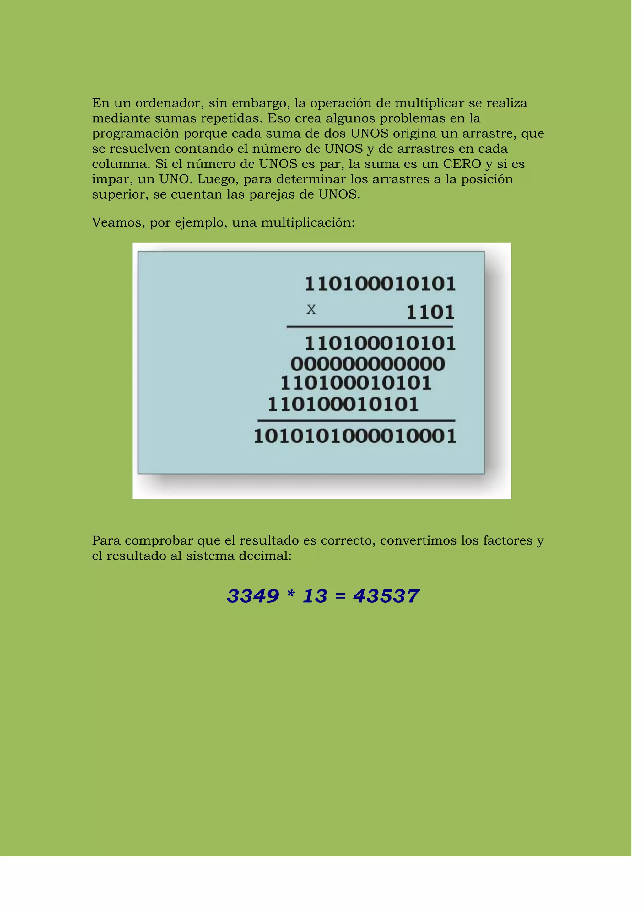 Operaciones Binaria | PDF