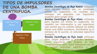 Operación y control de bombas centrifugas | PDF