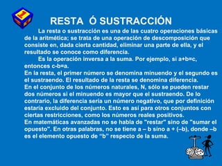 Operaciones básicas | PPT