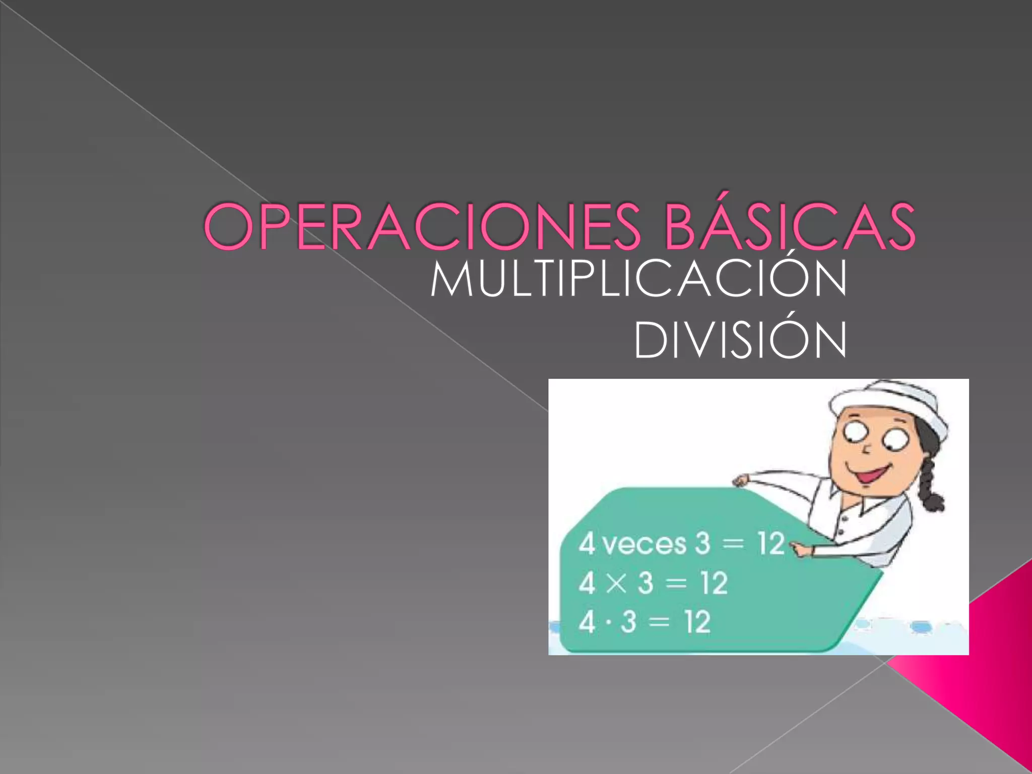 Operaciones básicas multiplicaciones | PPT