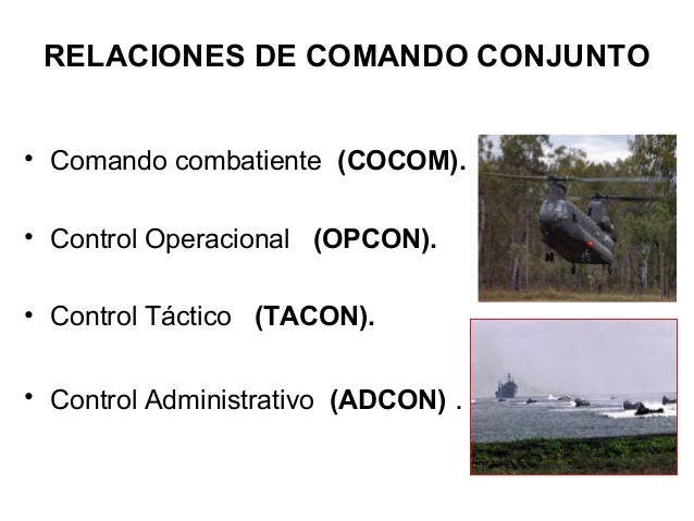 Operaciones conjuntas