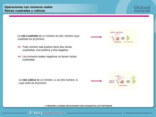 Operaciones con números reales | PPT