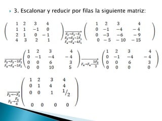Operaciones elementales | PPTX