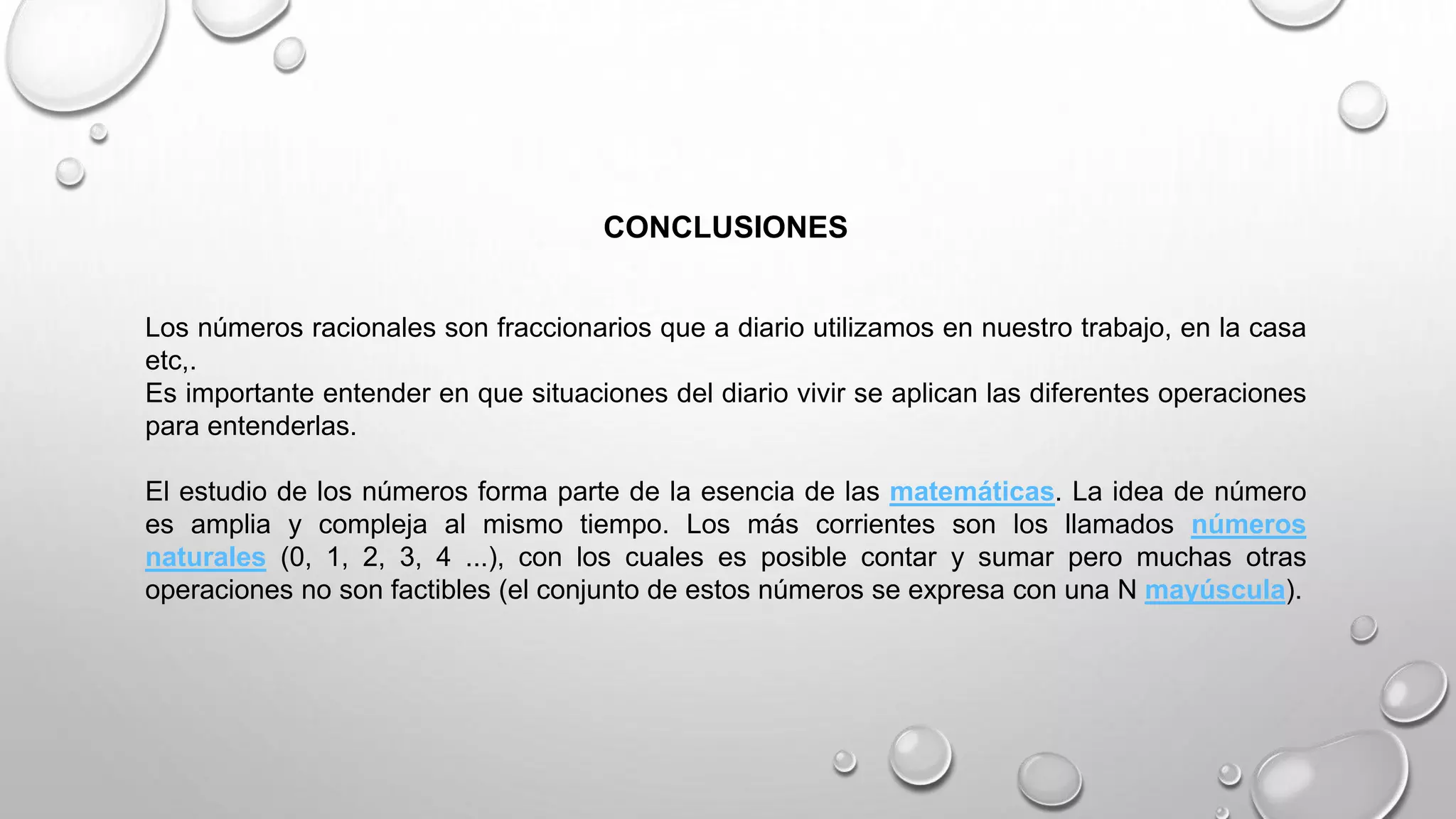 Operaciones en el conjunto de los numeros racionales | PPTX