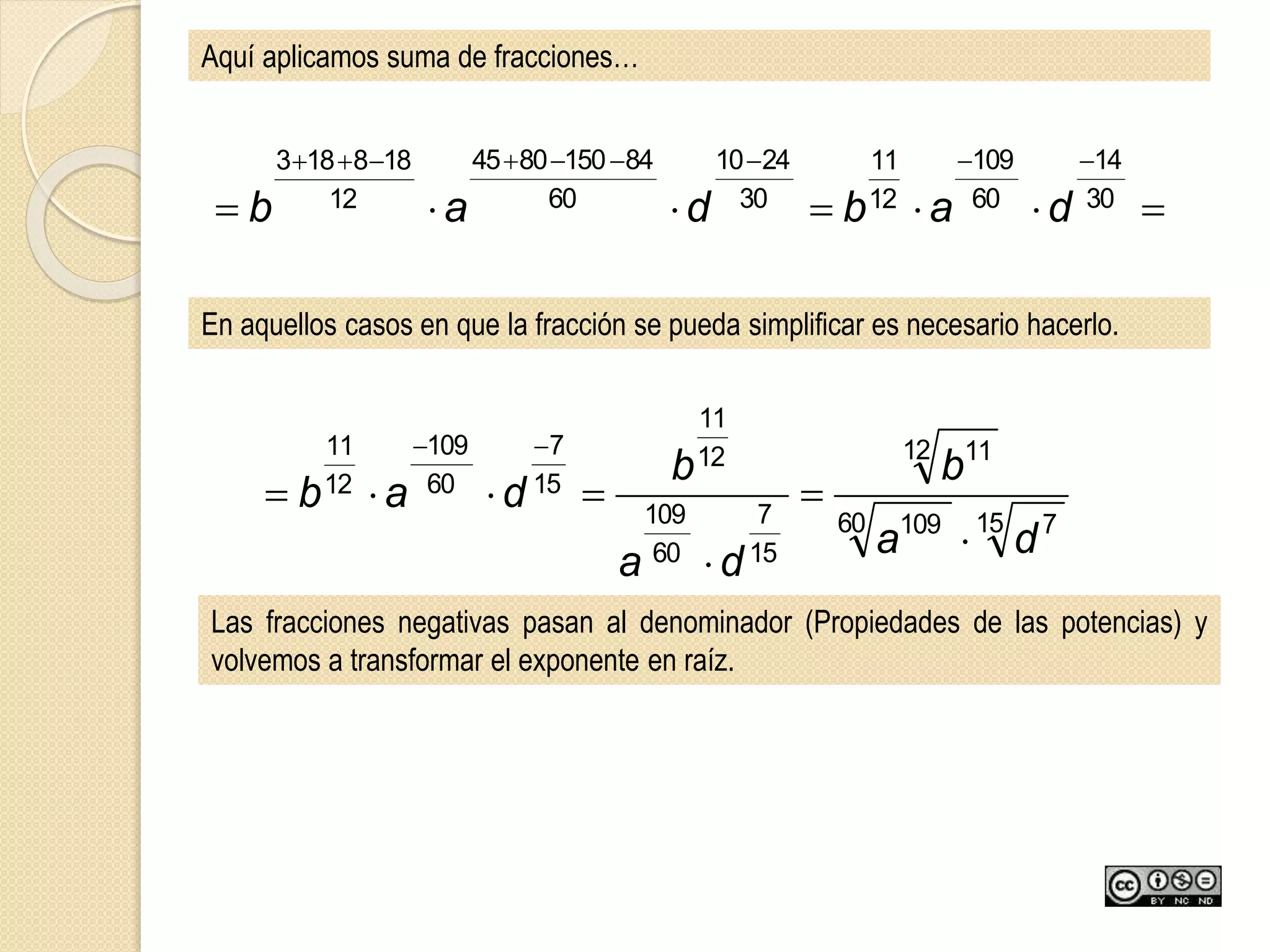 Tema Radicales - Operaciones con Radicales | PPT