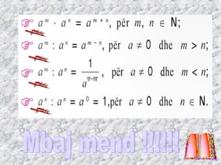 Operacionet me fuqi MATEMATIk | PPT