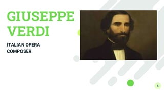 Opera Composers of the Romantic Period | PPTX