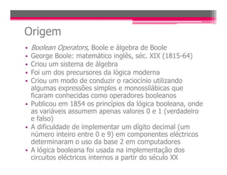 Operadores Booleanos | PDF