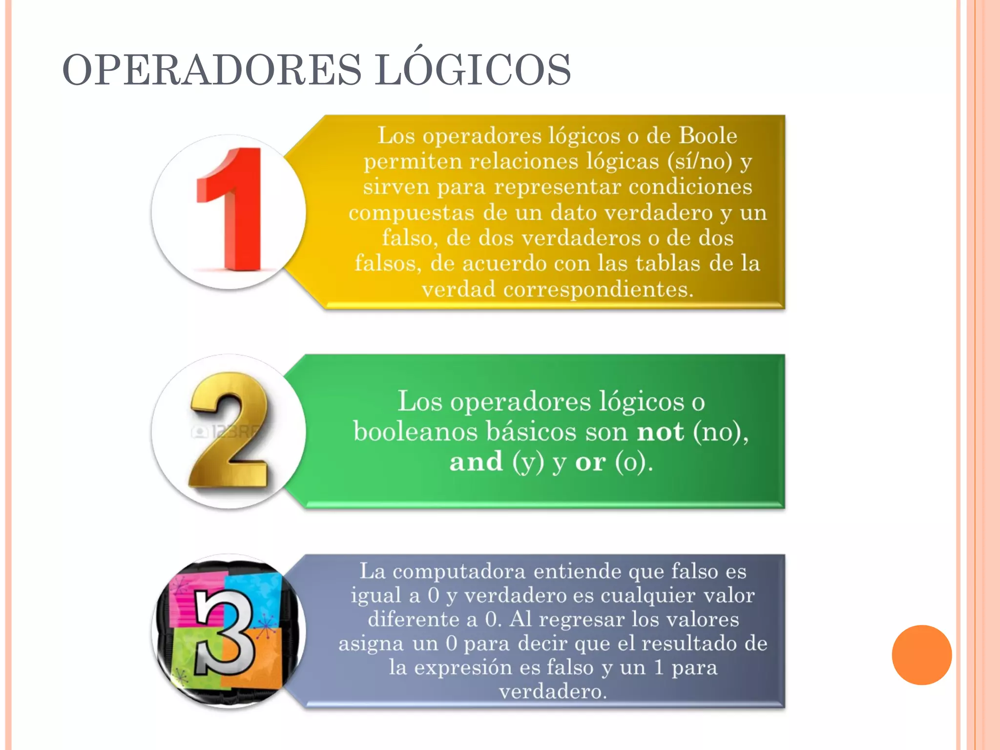 Operadores logicos | PPT