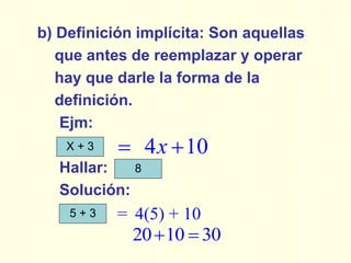 Operadores matematicos | PPTX