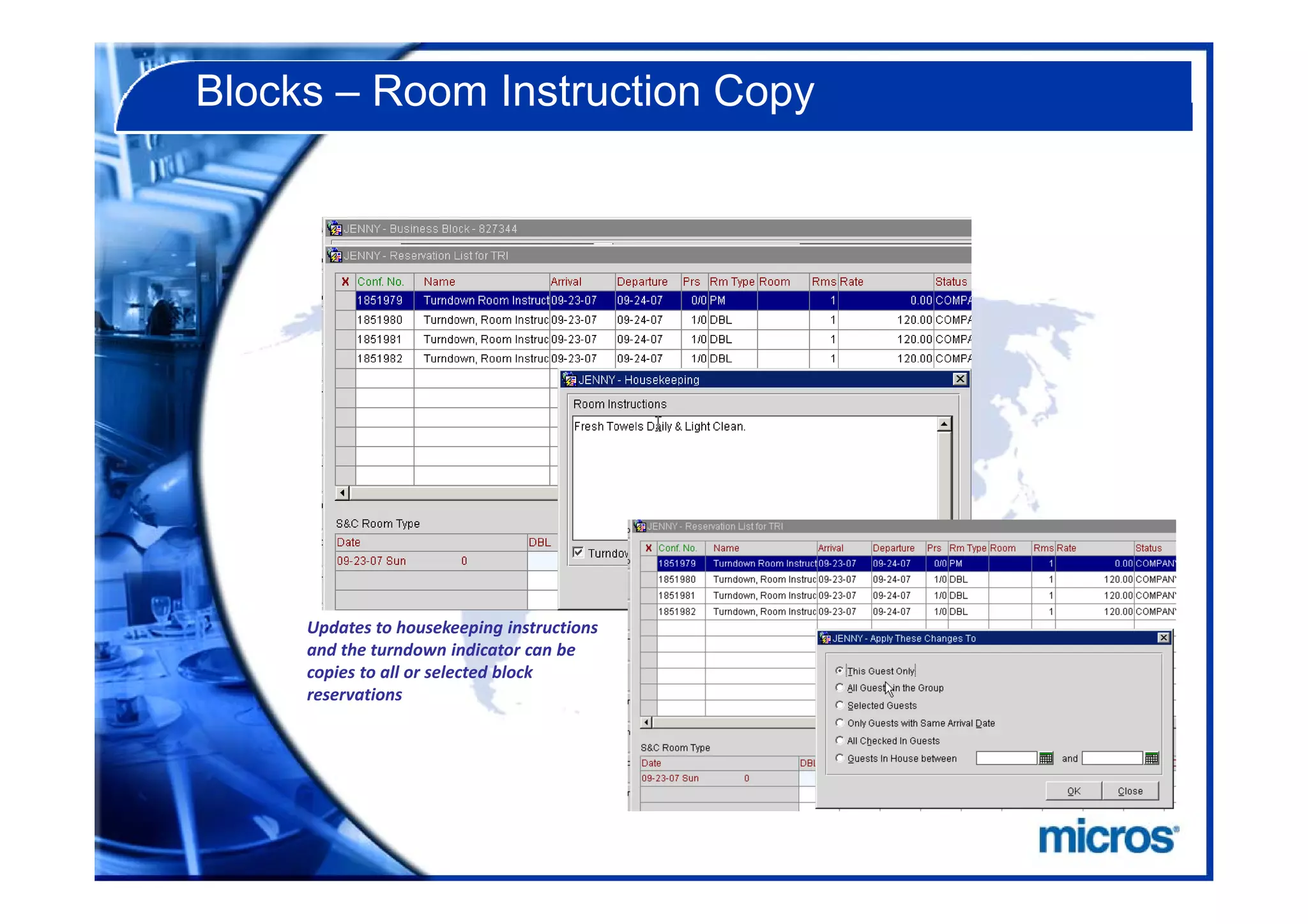 Opera Hotel V5 New Features Pms | PDF
