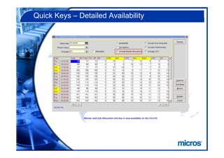Opera Hotel V5 New Features Pms | PDF