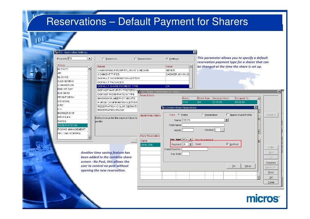 Opera Hotel V5 New Features Pms