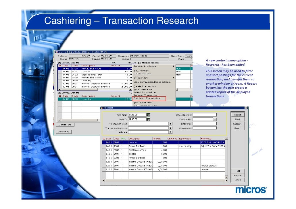Opera Hotel V5 New Features Pms