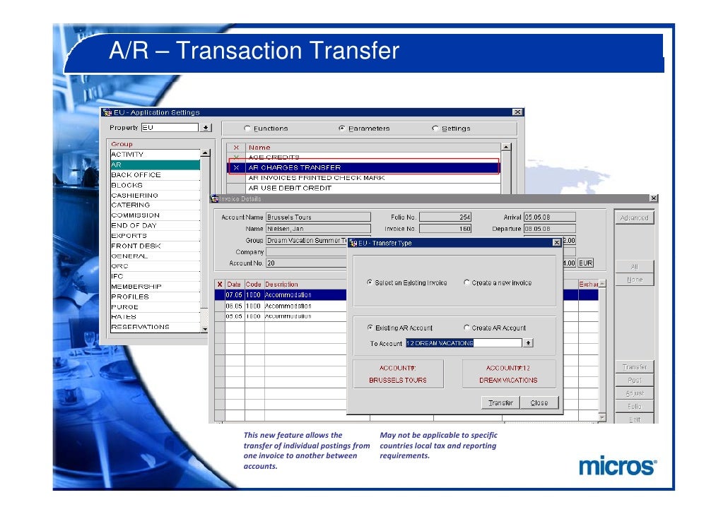 Opera Hotel V5 New Features Pms