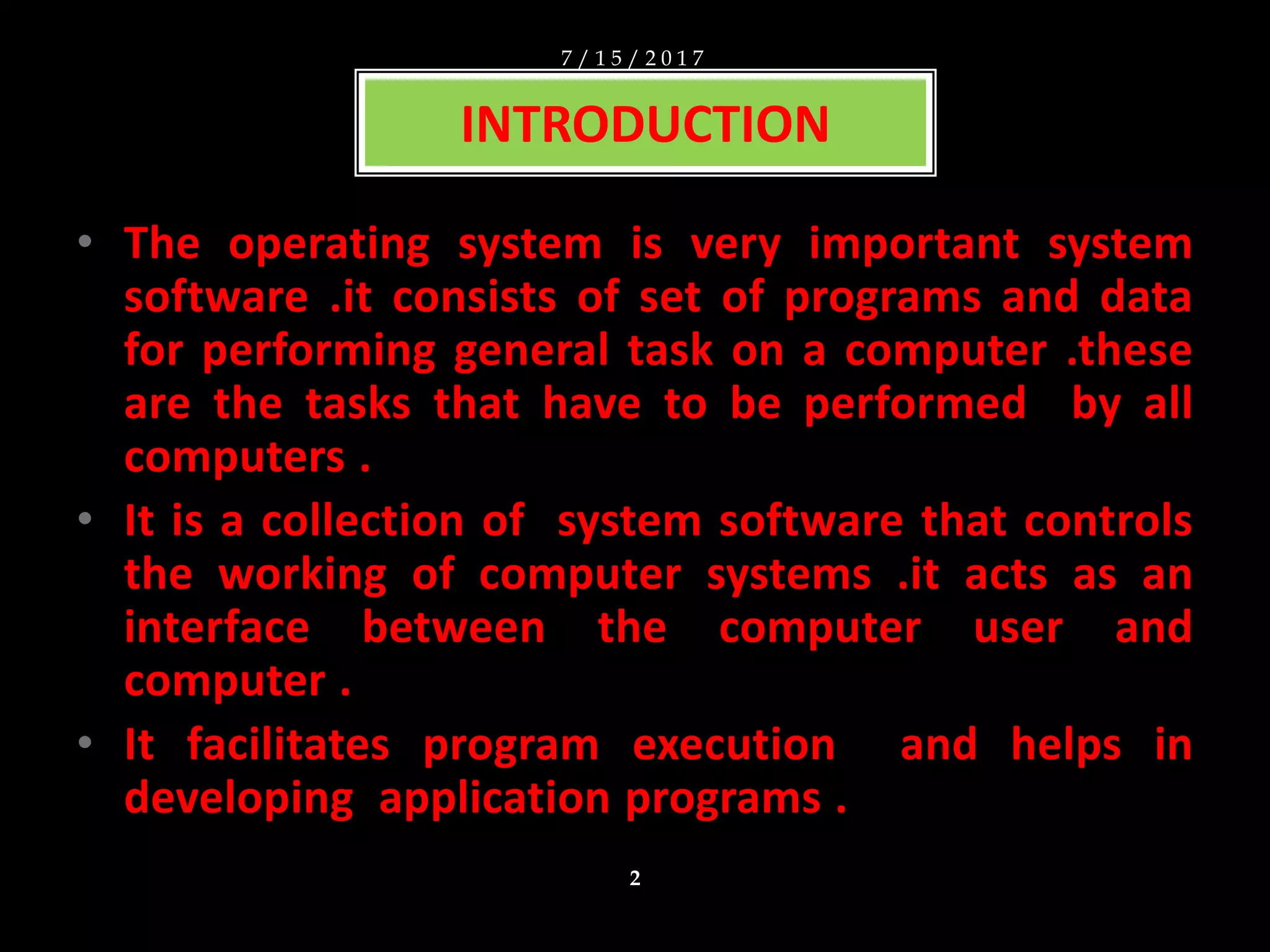 Operaing system | PPT