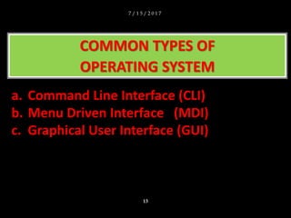 Operaing system | PPT