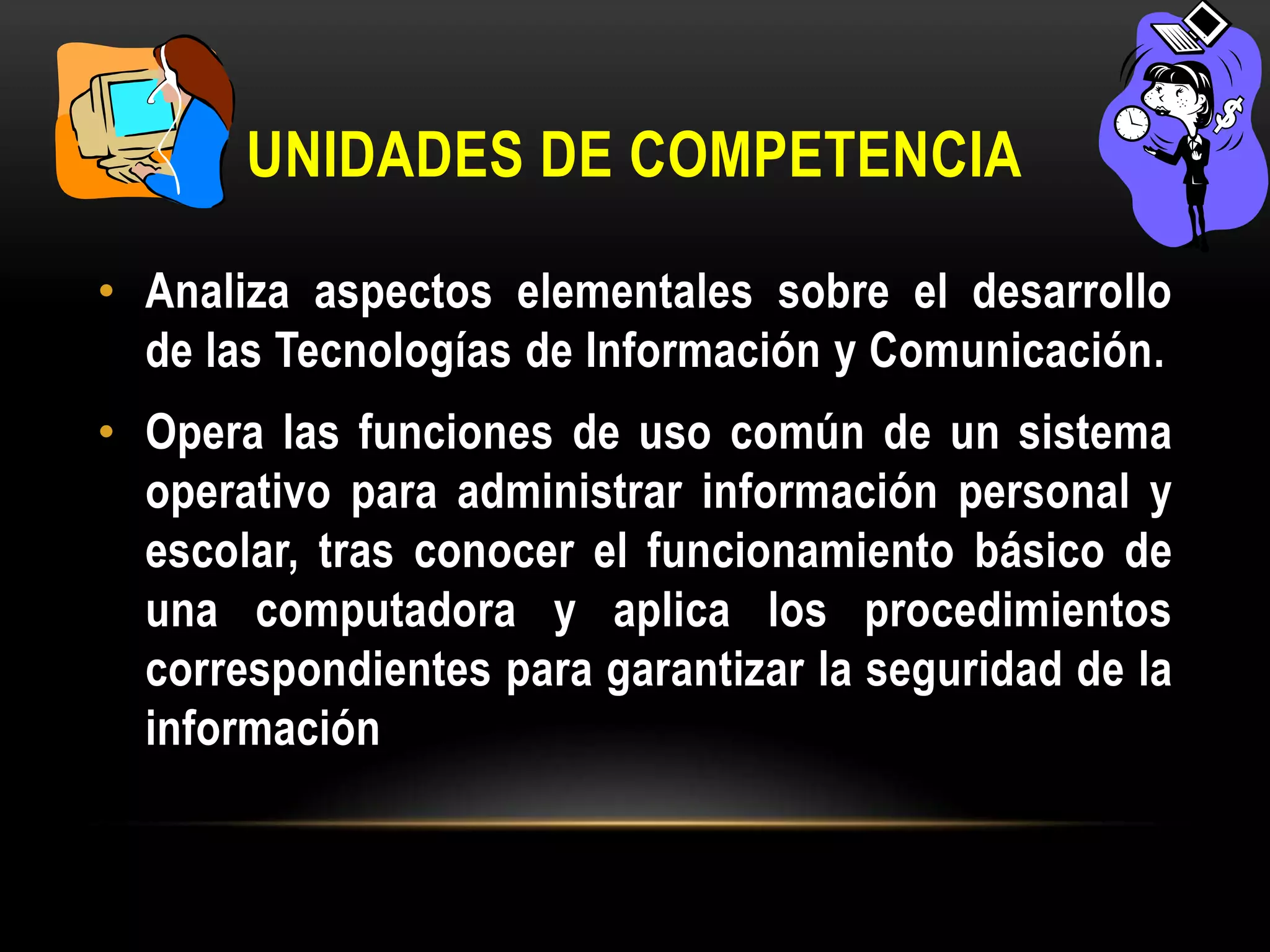 Opera las funciones básicas de una computadora con ejercicios | PPTX ...