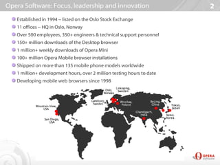 Opera Mini, Mobile Browsing India By Sagar | PDF