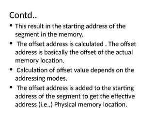 OPERAND ADDRESSING MODESOPERAND ADDRESSING MODES | PPTX