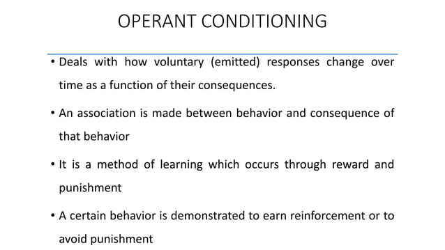 OPERANT CONDITIONING.pdf | Parenting | Family and Relationships