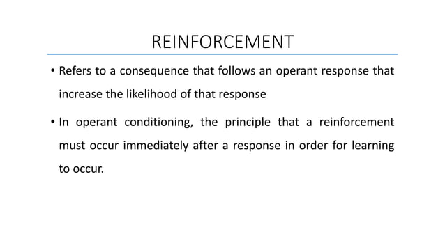 OPERANT CONDITIONING.pdf | Parenting | Family and Relationships