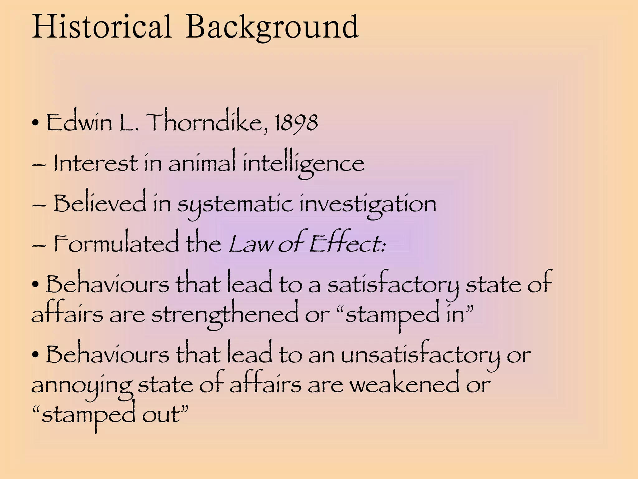 Operant conditioning psychology | PPT