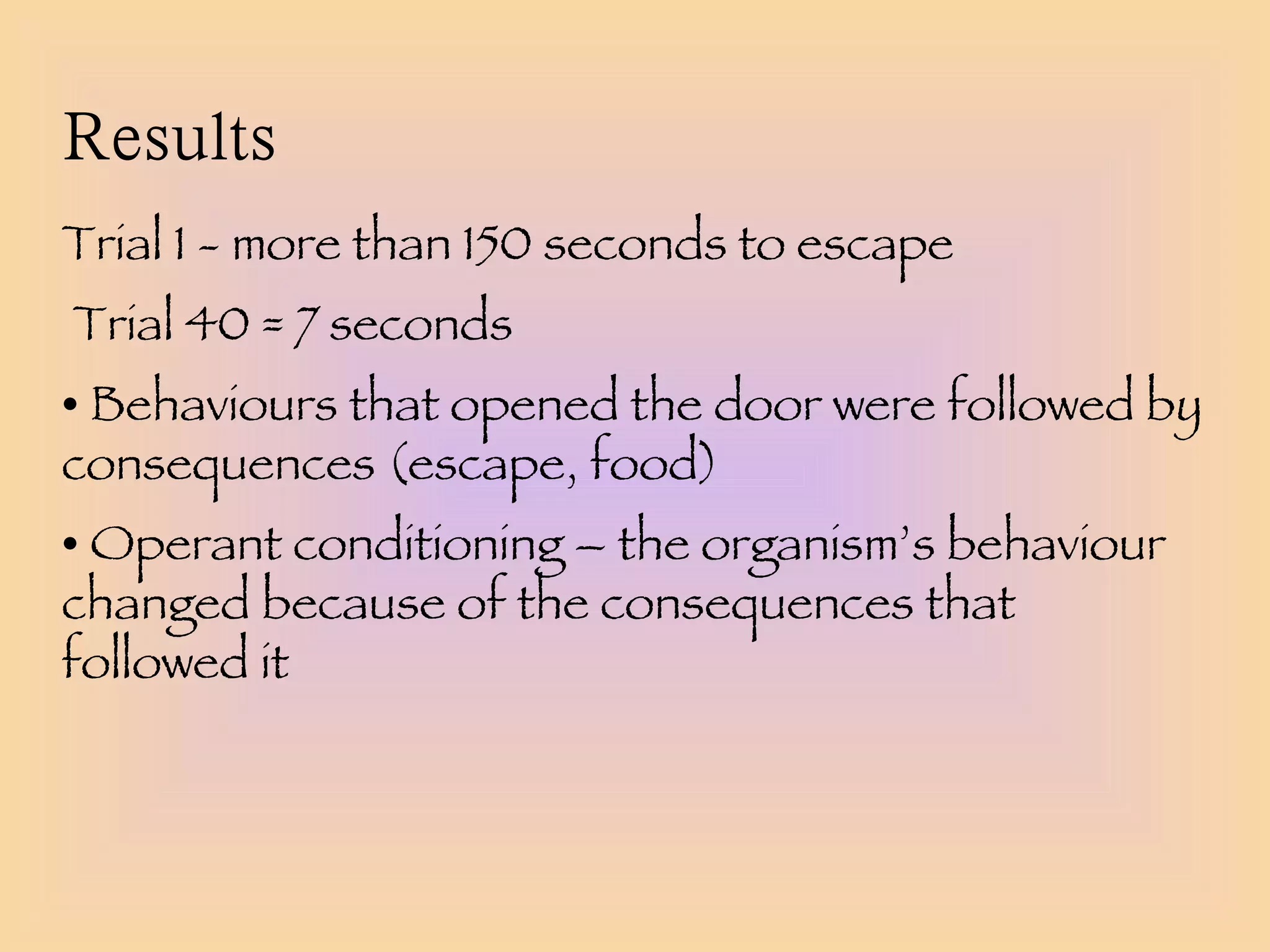 Operant conditioning psychology | PPT