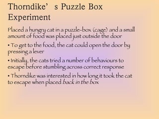 Operant conditioning psychology | PPT