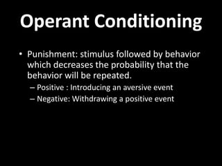 Operant Conditioning Powerpoint Lecture | PPTX