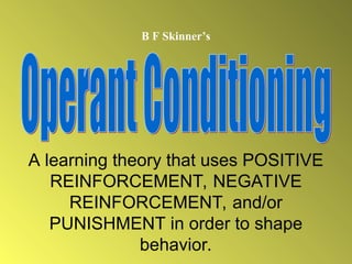Operant_Conditioning_Slide.ppt operant , | PPT