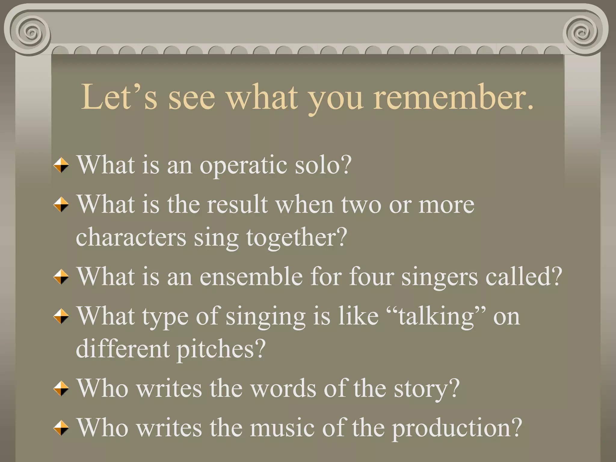 Opera powerpoint | PPT