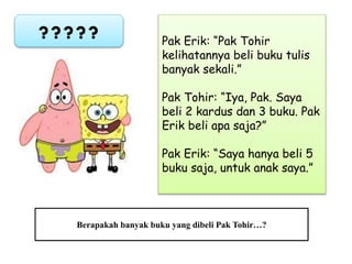 Mengenal Bentuk Aljabar | PPTX